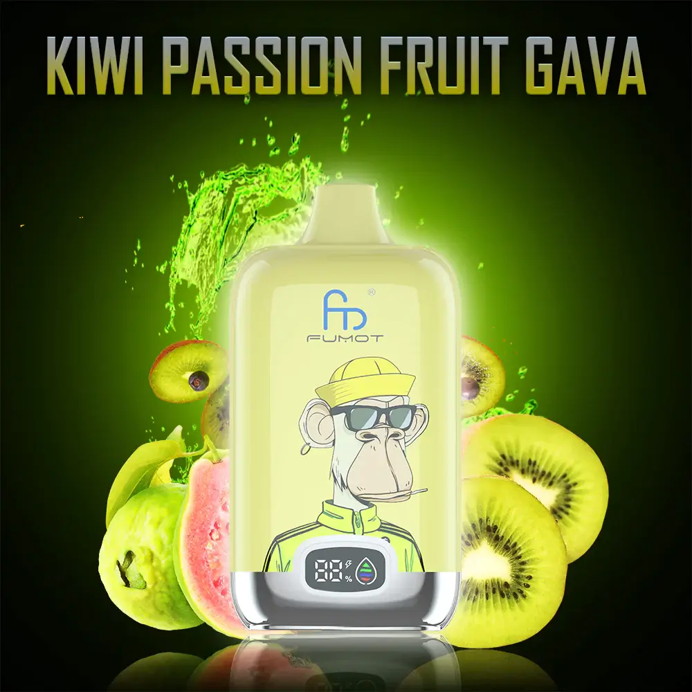 FUMOT Kiwi passion fruit guava RandM Tornado 12000 vapes Züge Digital ...