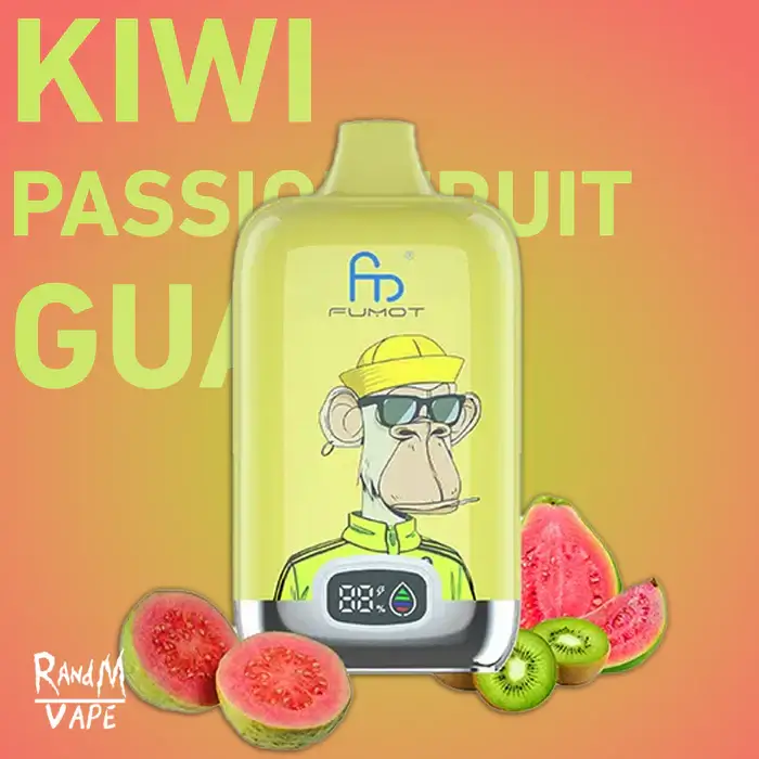 FUMOT Kiwi passion fruit guava RandM Tornado 12000 vapes Züge Digital ...