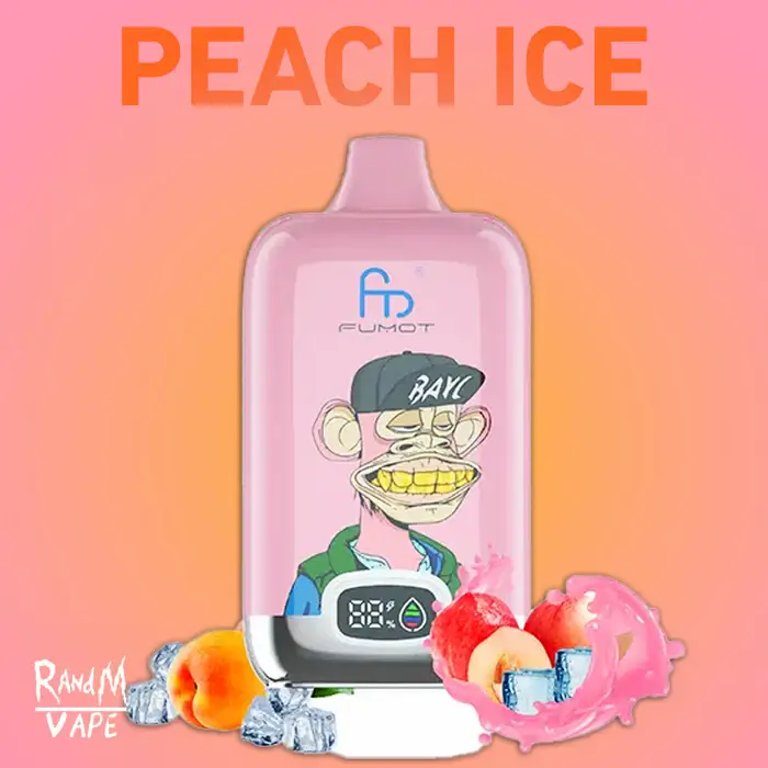FUMOT Peach ice RandM Tornado 12000 Vapes Digital Box kaufen ...